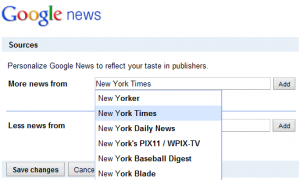 Customize Google News to Display Your Favorite Topics and Trends