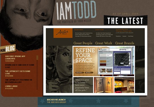 The Most Creative Examples Of Vintage And Retro Style Website (40 Designs)