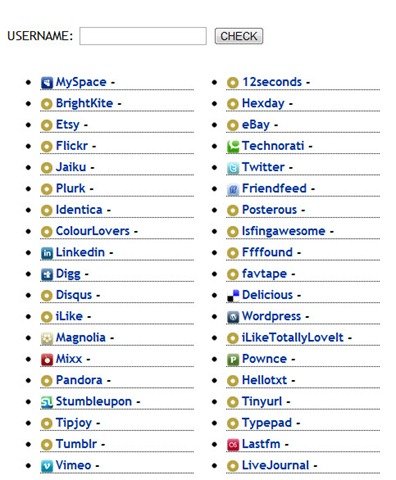 6 Free Tools To Look For Username Availability On Multiple Social Networks