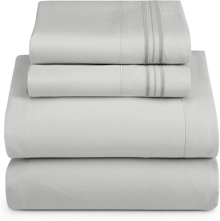 Clara Clark Bed Sheets 4 Piece Bed Set, Premier 1800 Series