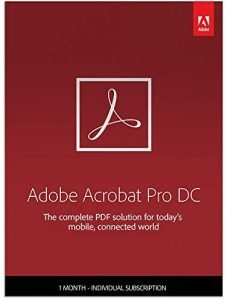 Adobe Acrobat Professional DC - Create, edit and sign PDF documents