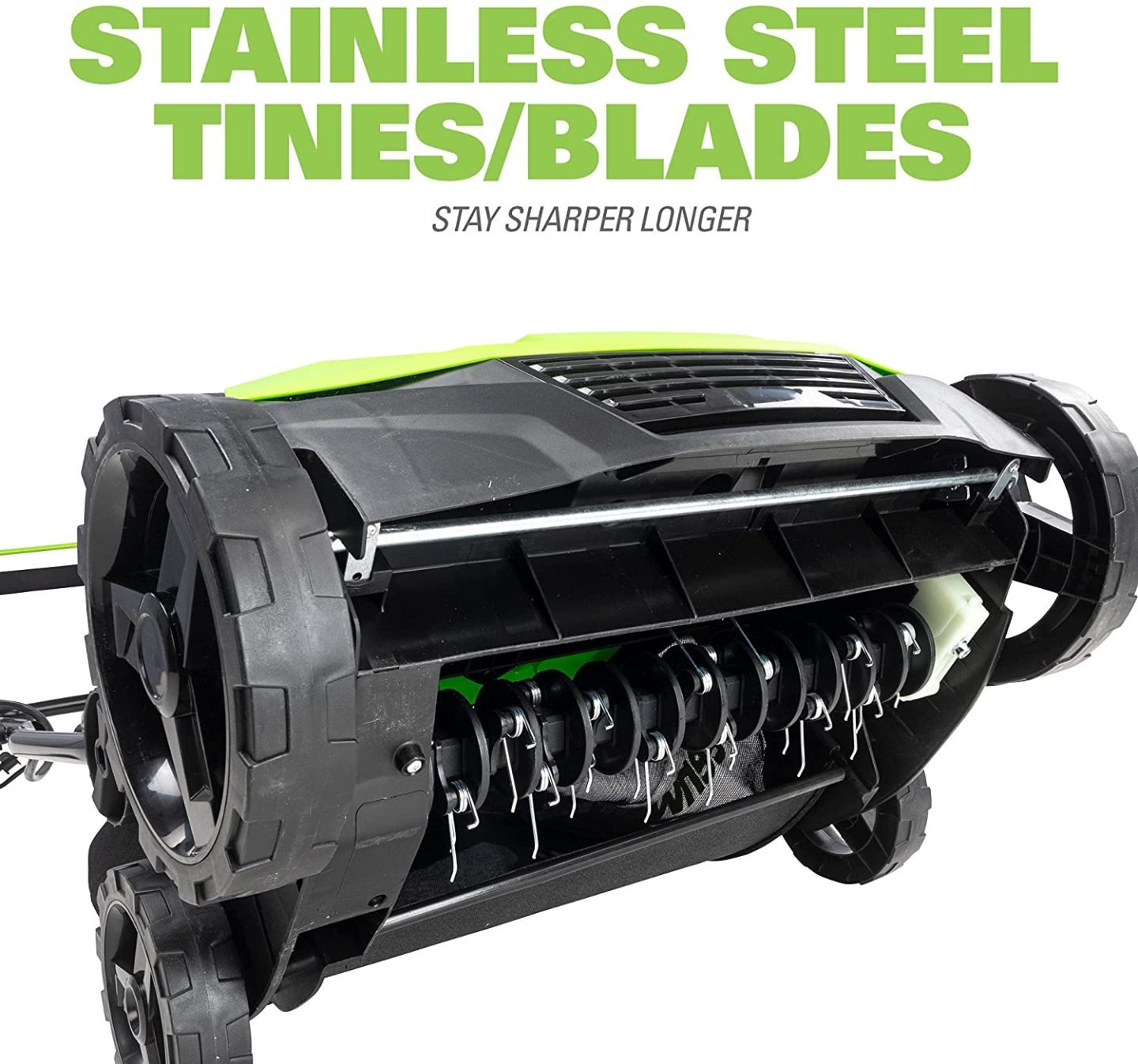 Greenworks 13 Amp Corded Dethatcher Scarifier to keep your lawn healthy