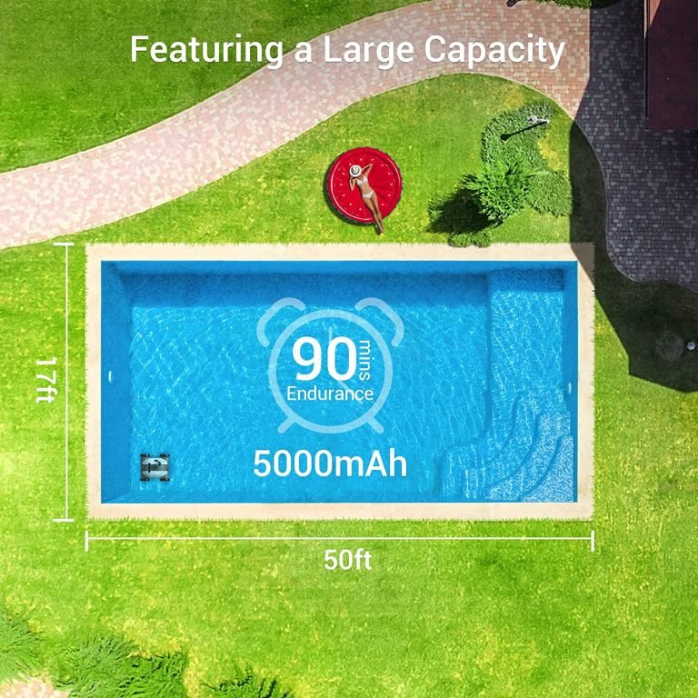 AIPER Seagull 1000 Cordless Robotic Pool Cleaner, Pool Vacuum with ...