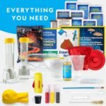 NATIONAL GEOGRAPHIC Stunning Chemistry Set - Mega Science Kit with 45 ...