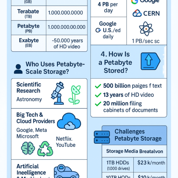 What Comes After Petabyte? Discover Exabyte, Zettabyte & More - SmashingApps.com