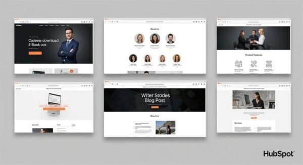 HubSpot Marketing Starter Hub Website Pages Examples - SmashingApps.com